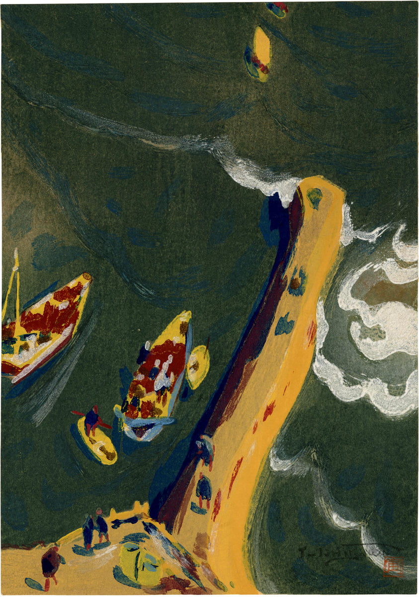 Ishikawa Toraji: Abstracted Landscape from Above (Sold) – Egenolf ...