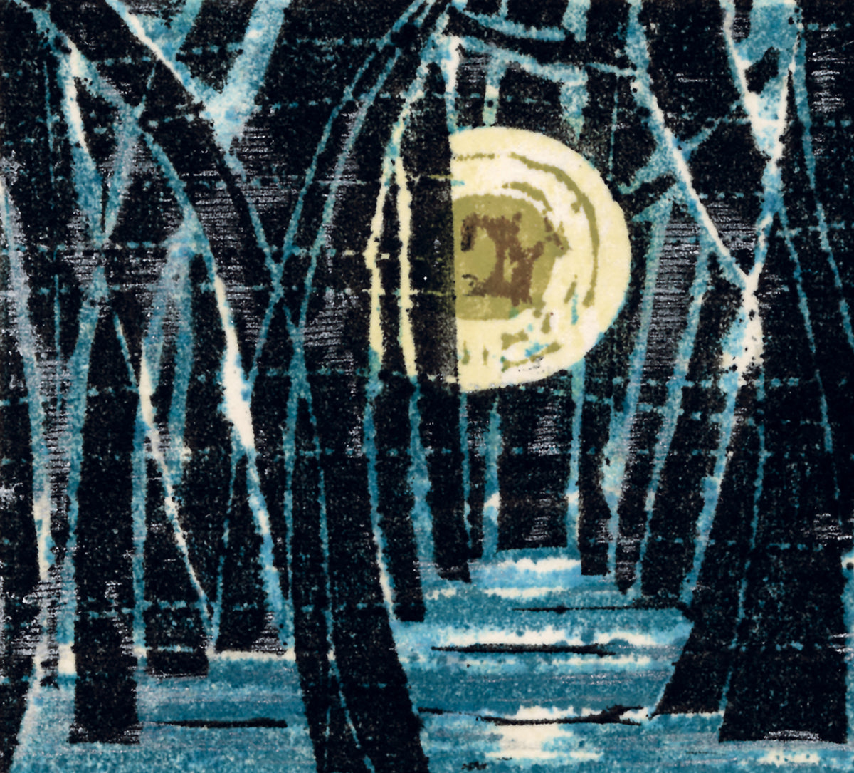 Hoshi Jōichi: The Moon Living in the Forest (Sold) – Egenolf Gallery ...